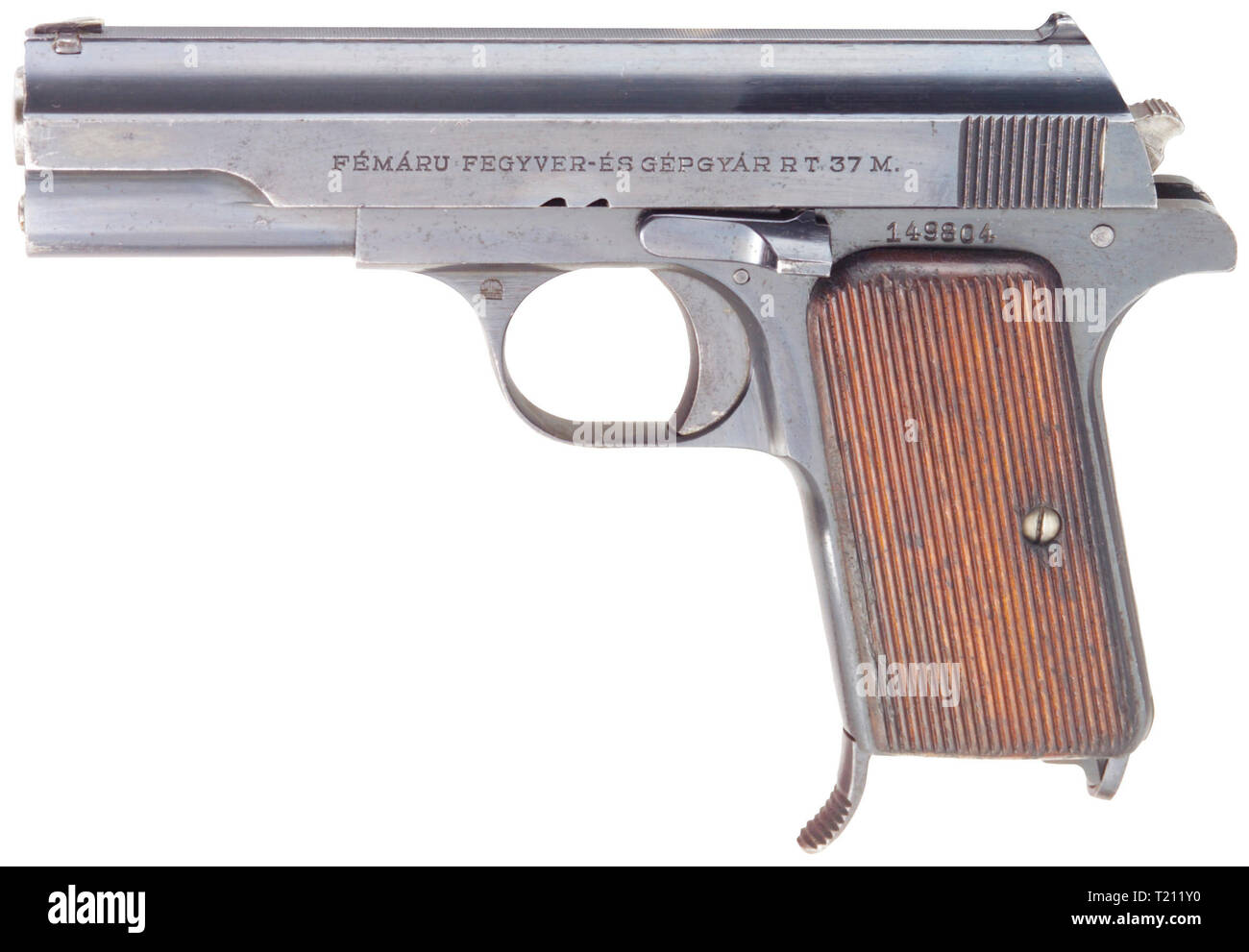 Small arms, pistols, Femaru M1937, caliber 7.65 mm, Fémáru Fegyver-és ...