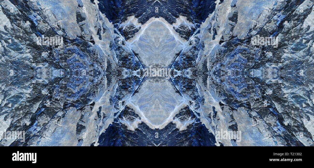 Colorful mountain landscape seamless pattern for design, background ...