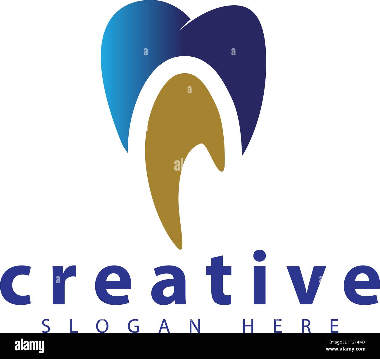 Arrow dental logo icon vector template Stock Vector Image & Art - Alamy