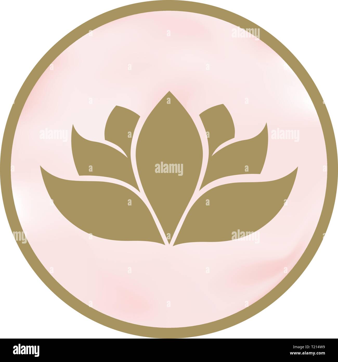 gold lotus flower Stock Vector Image & Art - Alamy