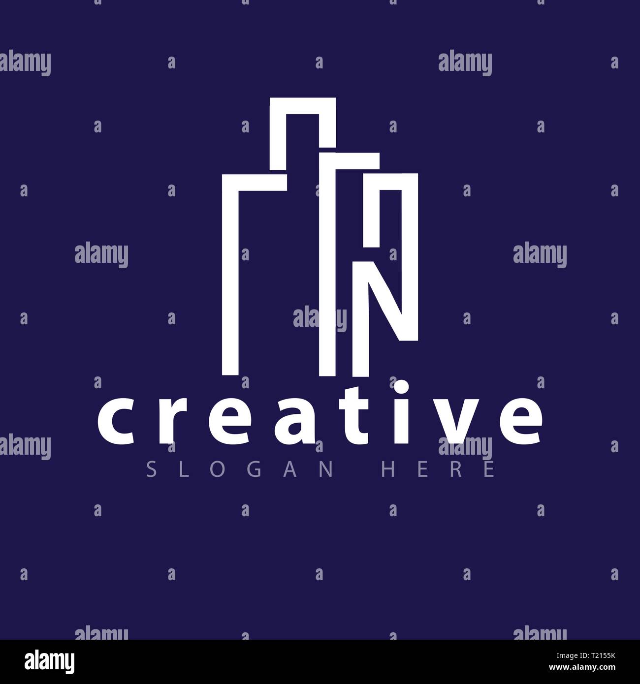 Build Line with letter logo icon vector template Stock Vector Image ...