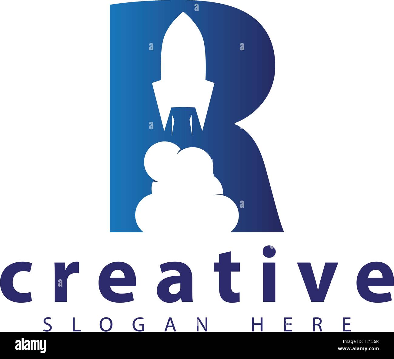 R Rocket logo icon vector template Stock Vector Image & Art - Alamy