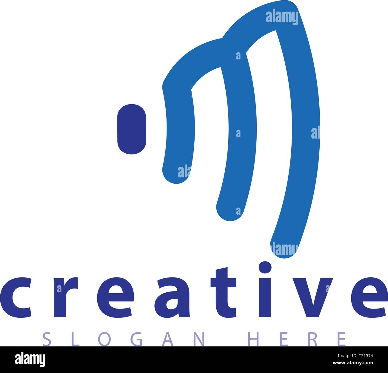 Signal Line Logo icon vector template Stock Vector Image & Art - Alamy