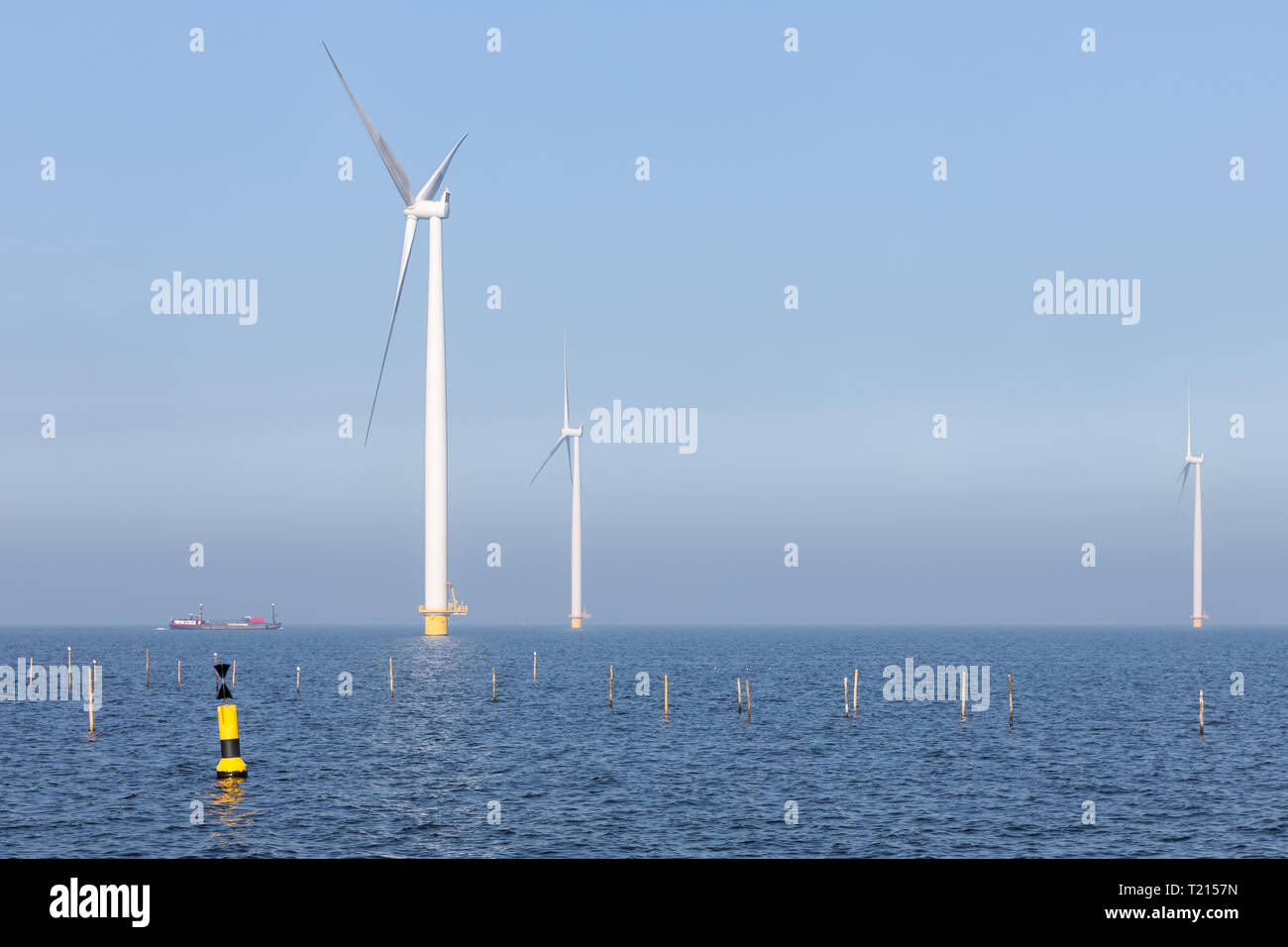 Offshore wind turbines hi-res stock photography and images - Alamy