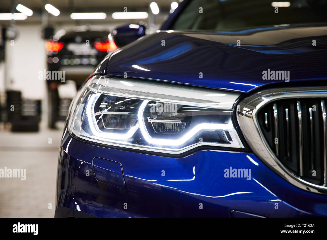 Car laser light hi-res stock photography and images - Alamy