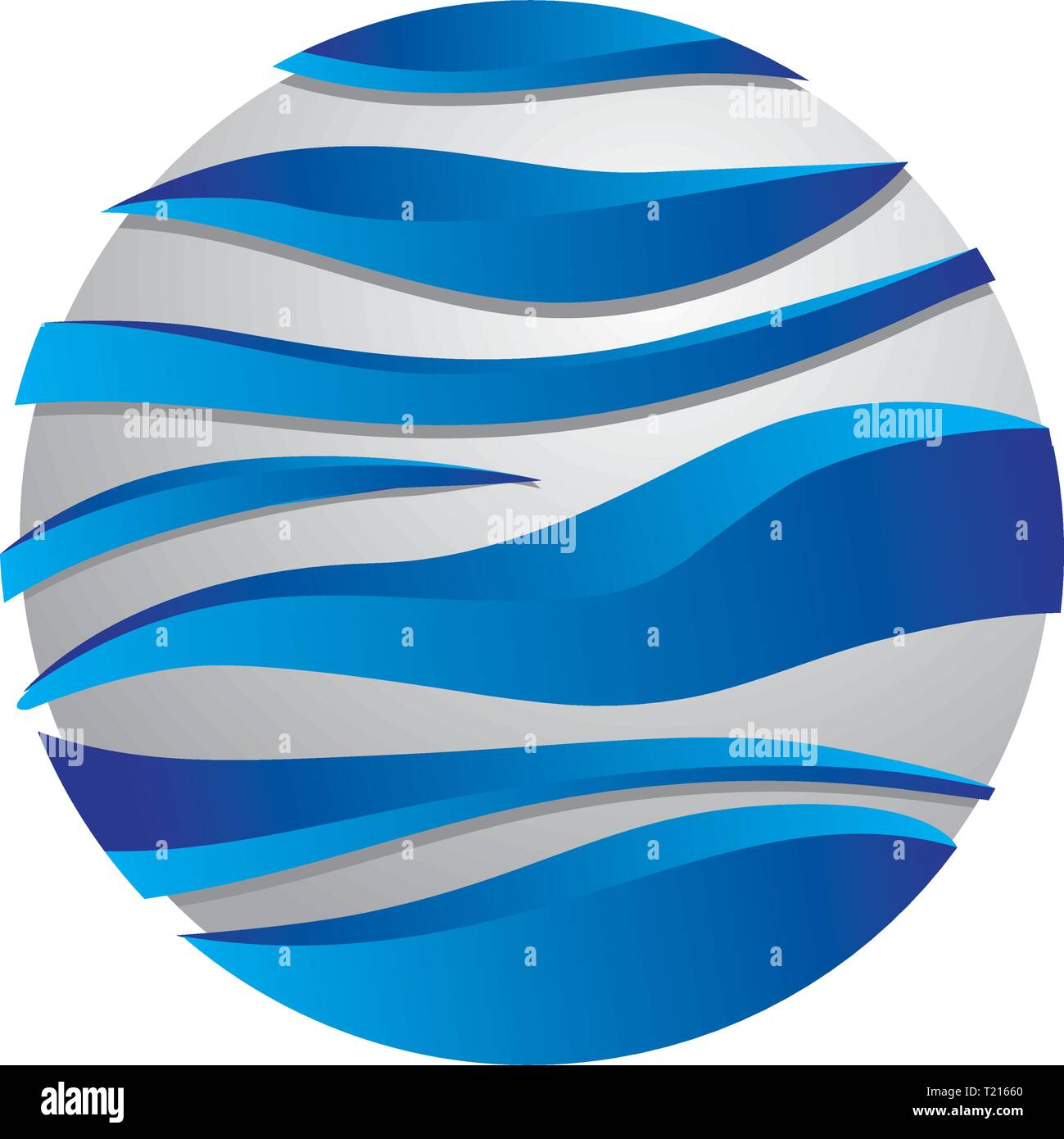 abstract ocean waves, logo Stock Vector Image & Art - Alamy