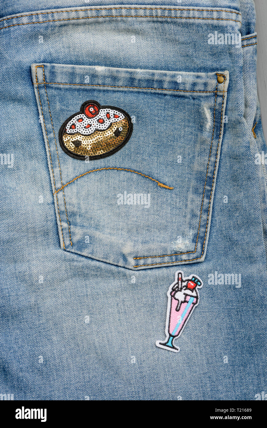 Patched clothing hi-res stock photography and images - Alamy