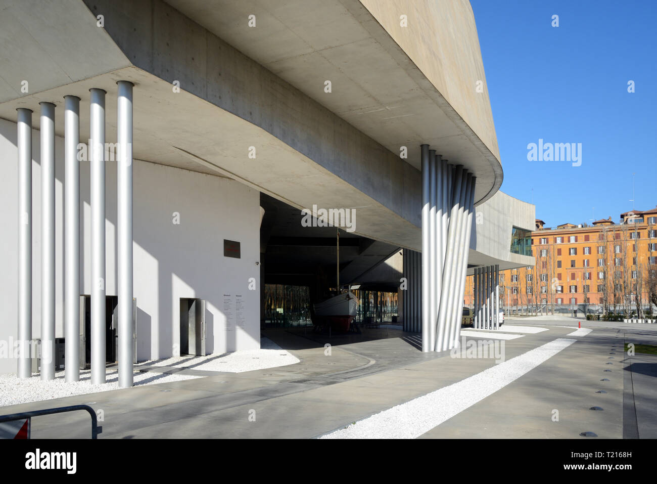 Zaha Hadid Rome Museum Entrance