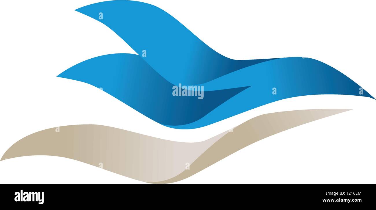 abstract sand and water wave, logo Stock Vector Image & Art - Alamy