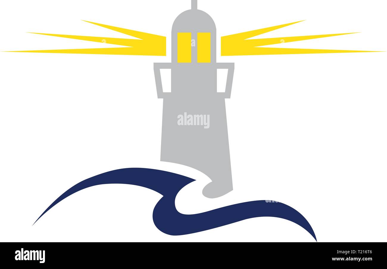 Beacon building ocean Stock Vector Images - Alamy
