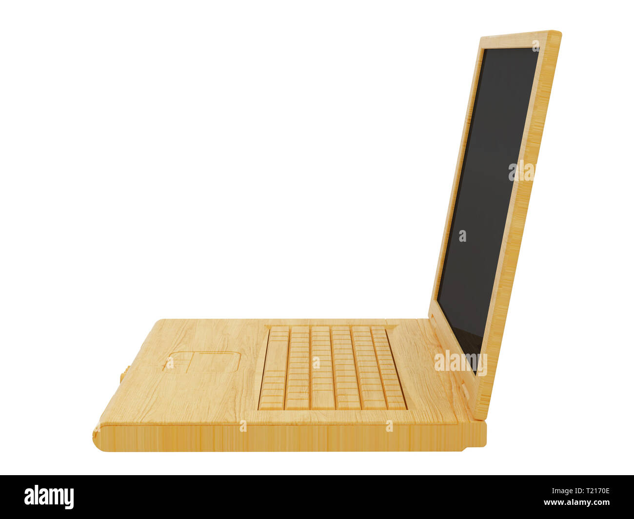 3D rendered illustration of laptop. High resolution image Stock Photo ...