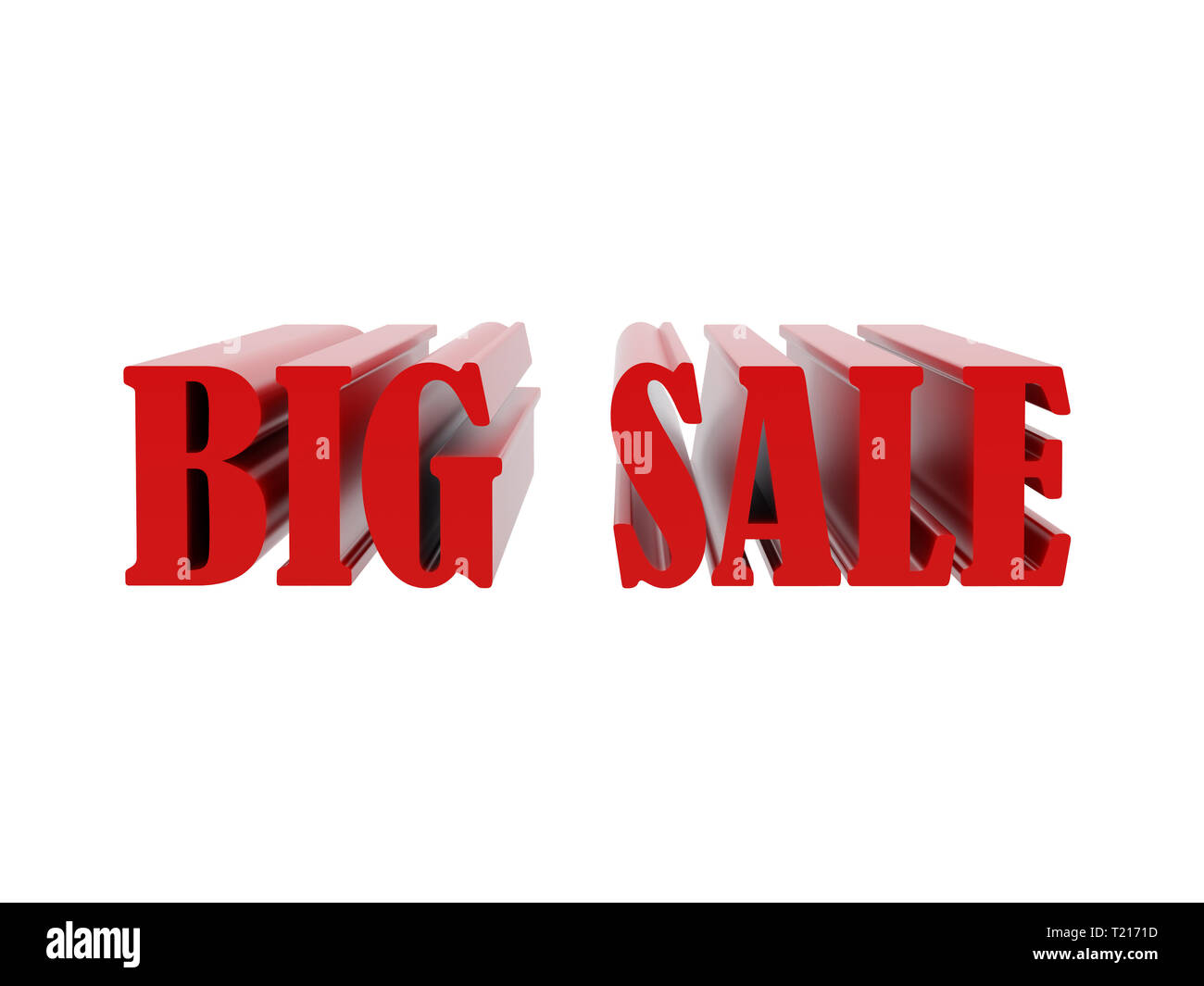 High resolution image red symbol. 3d illustration over white ...