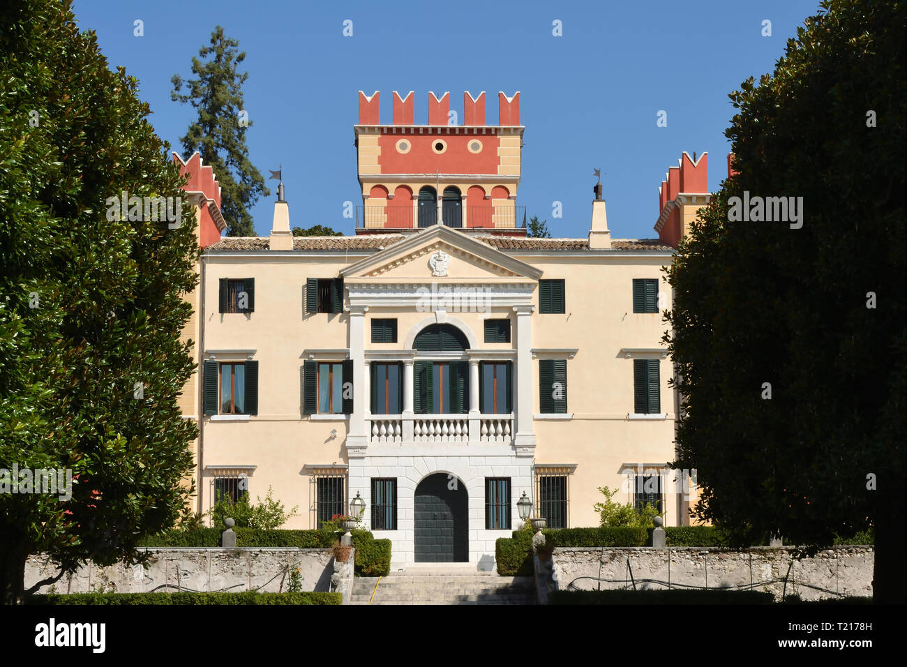 Villa albertini garda lake garda hi-res stock photography and images ...