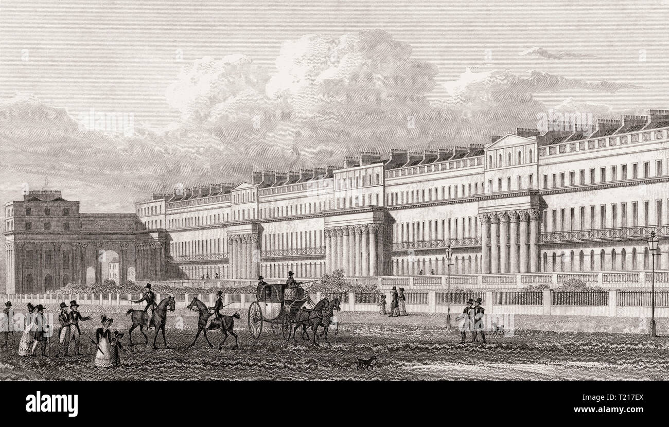 Regent terrace royal terrace hi-res stock photography and images - Alamy