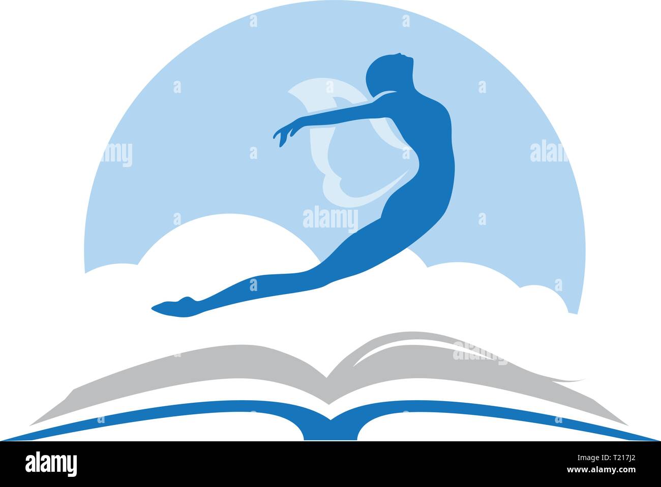 Silhouette fairy vector Stock Vector Images - Alamy