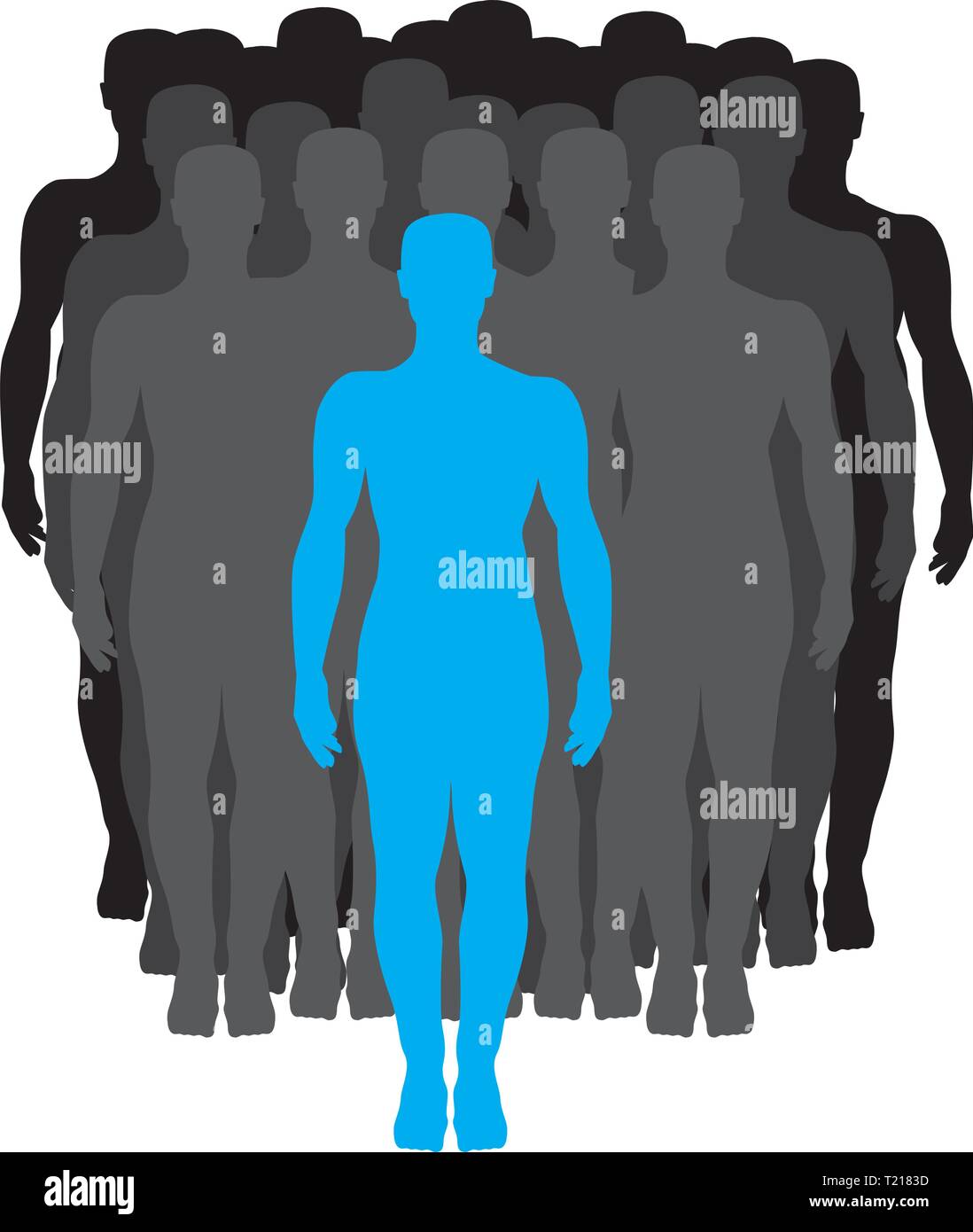people of the world, different skin colors, unity Stock Vector Image ...