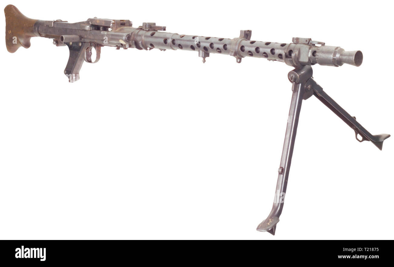 SERVICE WEAPONS, GERMANY UNTIL 1945, MG 34 machine gun, Code dot 43 ...