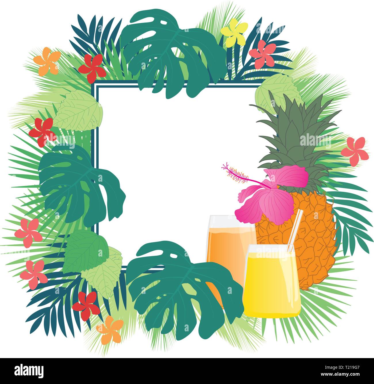 Party cocktails Stock Vector Images - Alamy