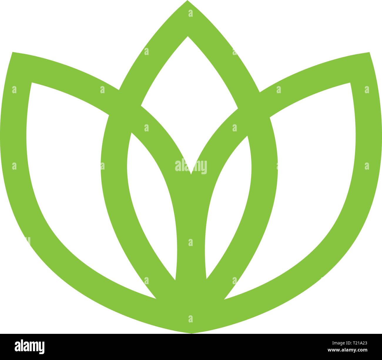 Flower for logo hi-res stock photography and images - Alamy