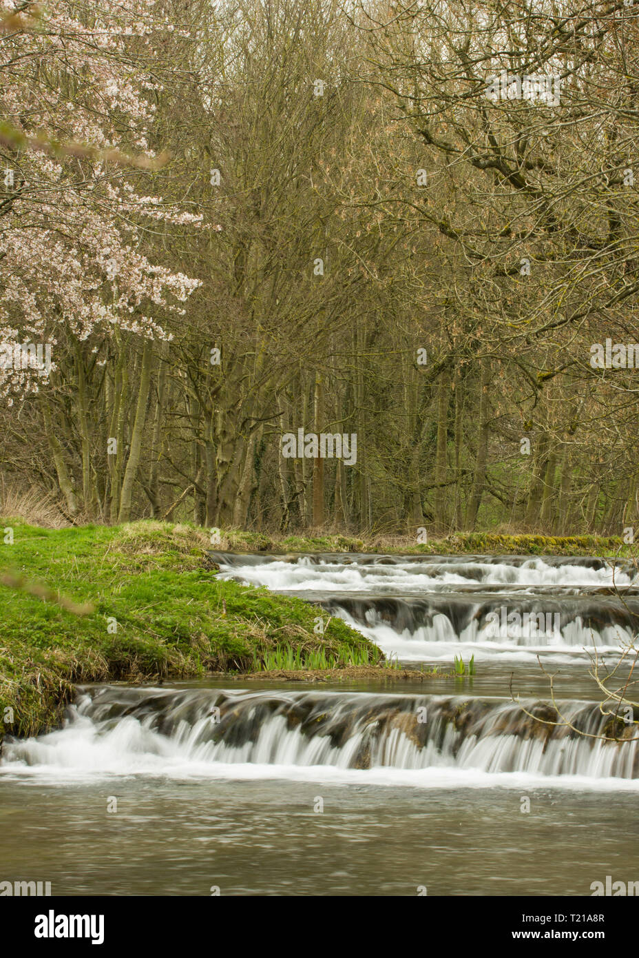 Cascades or waterfall at Alport, Derbyshire UK - Peak District Stock ...