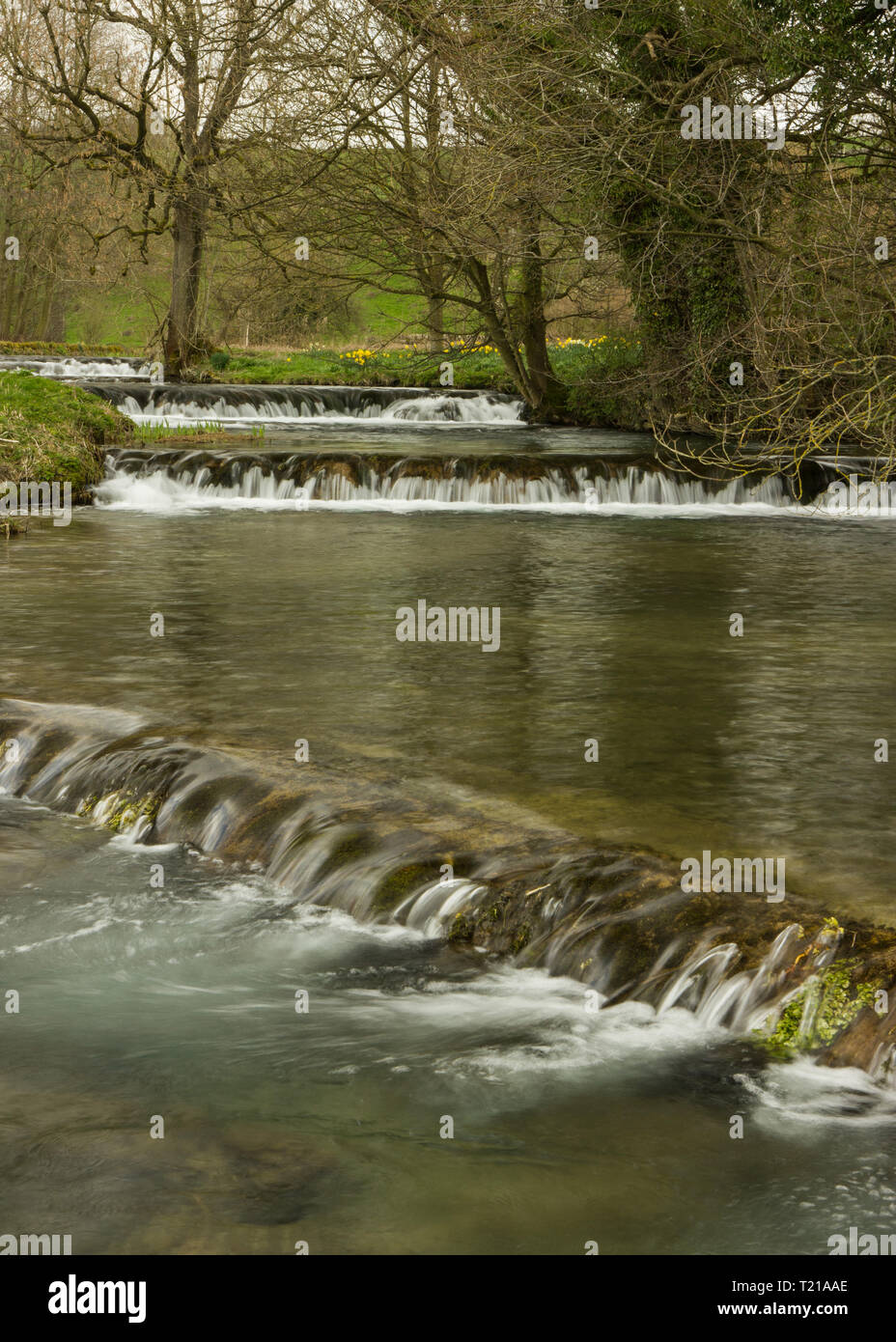 Cascades or waterfall at Alport, Derbyshire UK - Peak District Stock ...