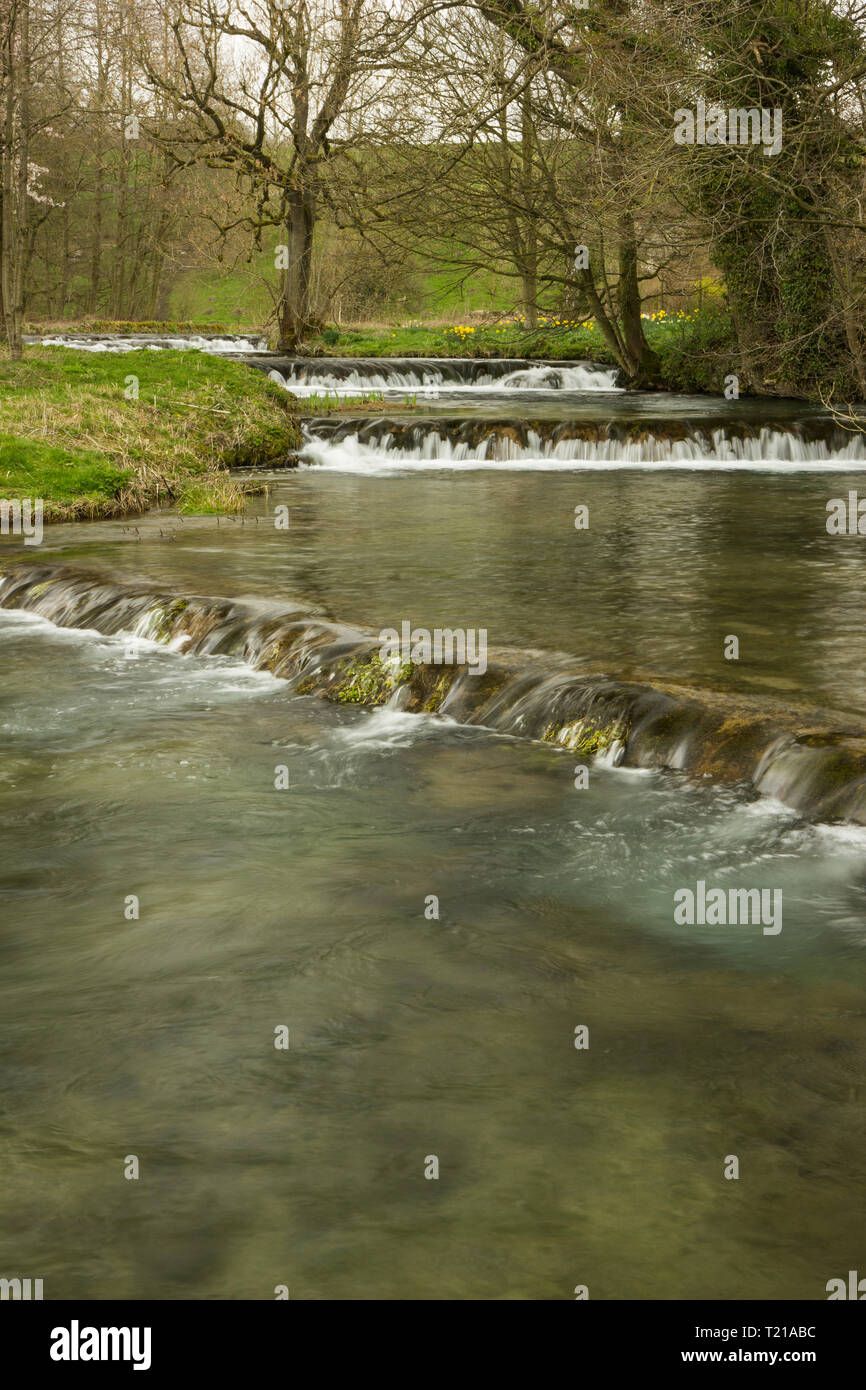 Cascades or waterfall at Alport, Derbyshire UK - Peak District Stock ...
