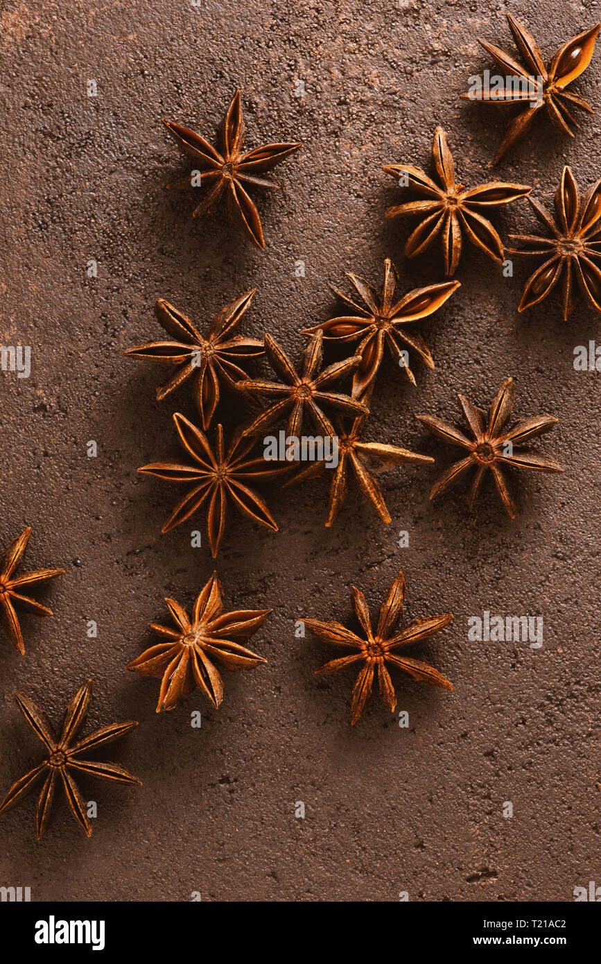 Texture anise stars on hi-res stock photography and images - Alamy