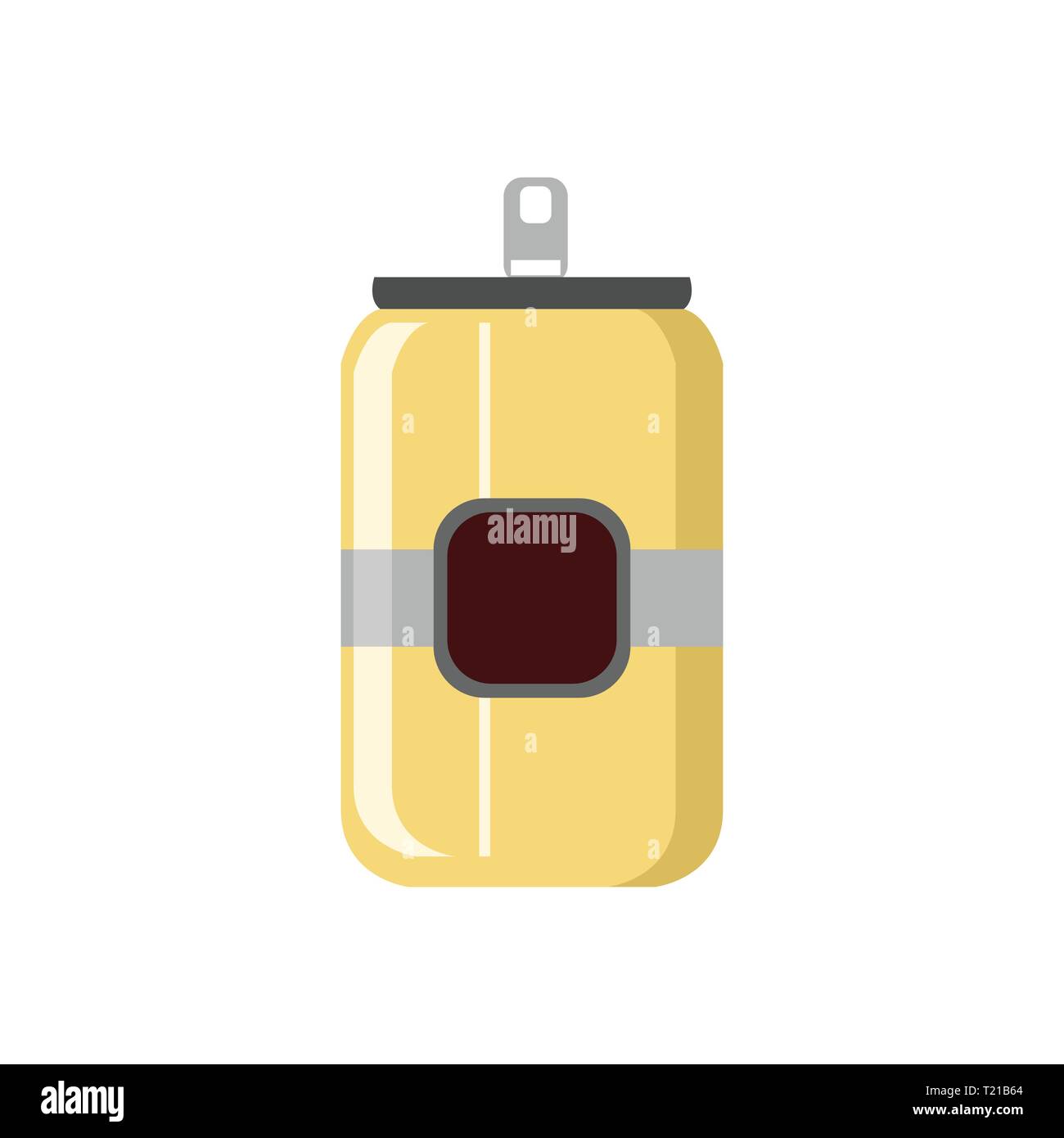 Beer Can Vector Icon Illustration Graphic Design Template Stock Vector ...