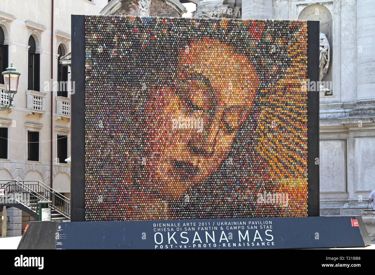 Venice, Italy - July 09, 2011: Post vs Proto Art Exhibition at Biennale ...