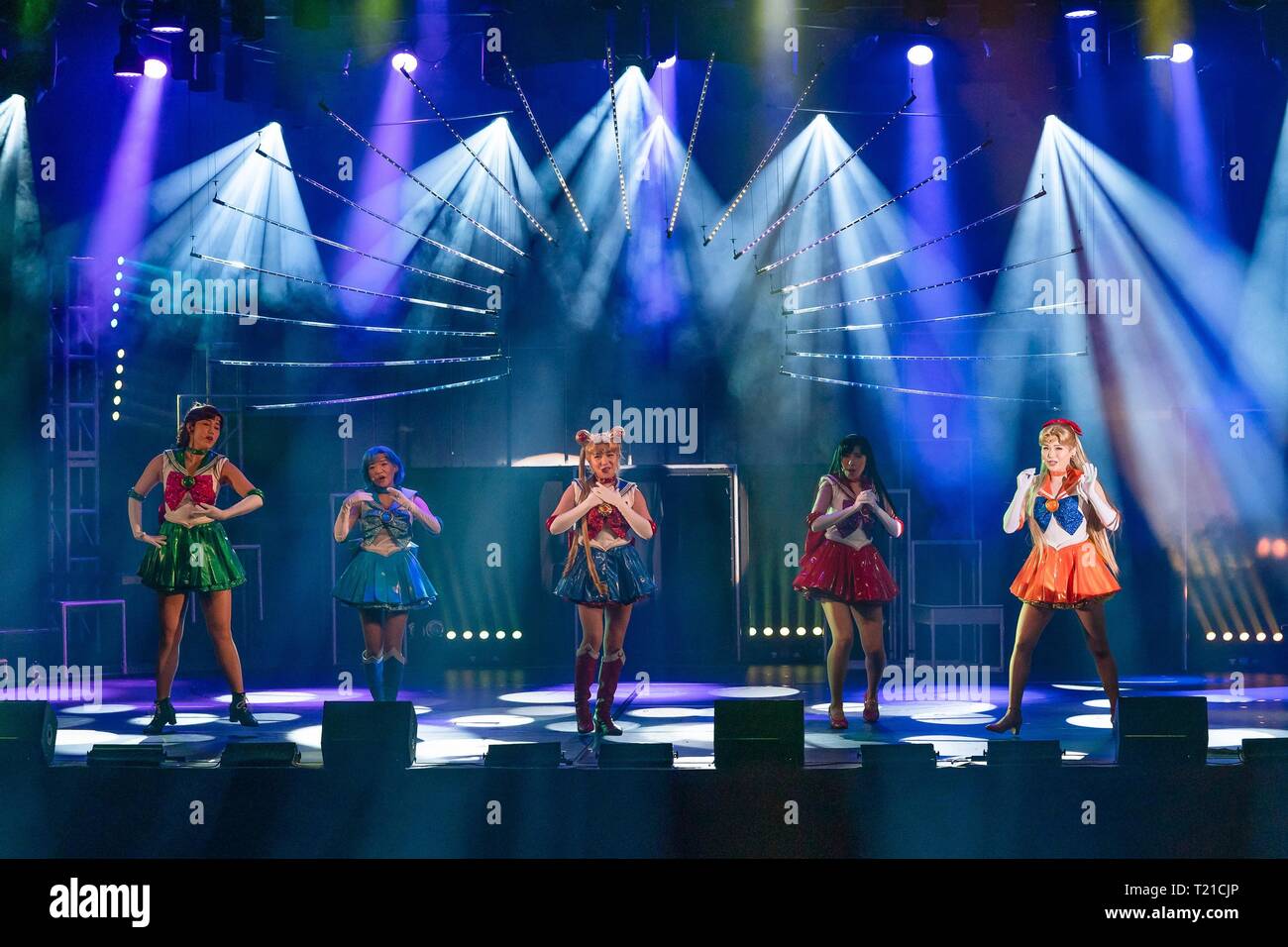 New York, NY, USA. 29th Mar, 2019. Kanna Matsuzaki, Momoko Kaechi ...