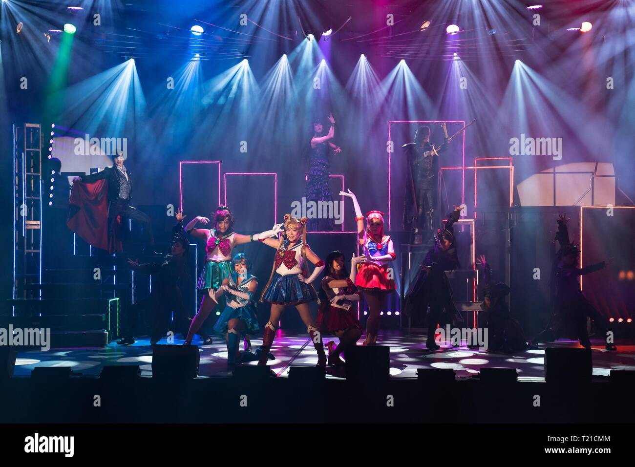 New York, NY, USA. 29th Mar, 2019. Kanna Matsuzaki, Momoko Kaechi ...