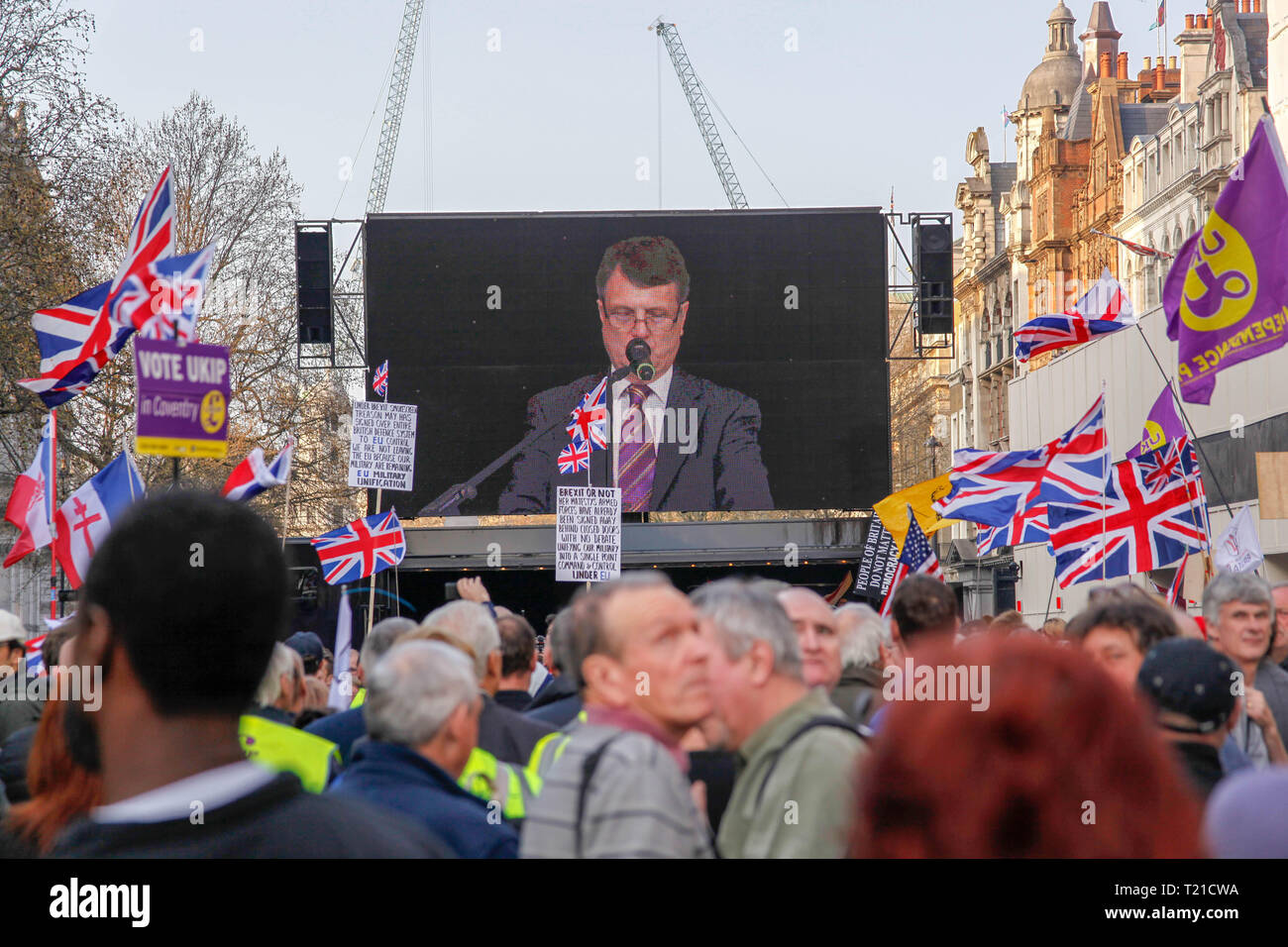 Ukip brexit speech hi-res stock photography and images - Alamy