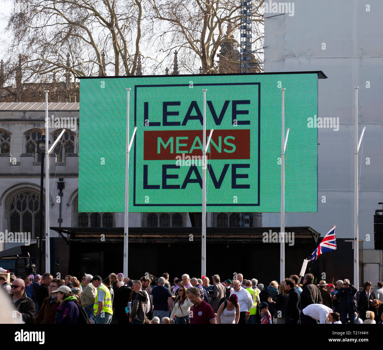 Leave means leave hi-res stock photography and images - Alamy