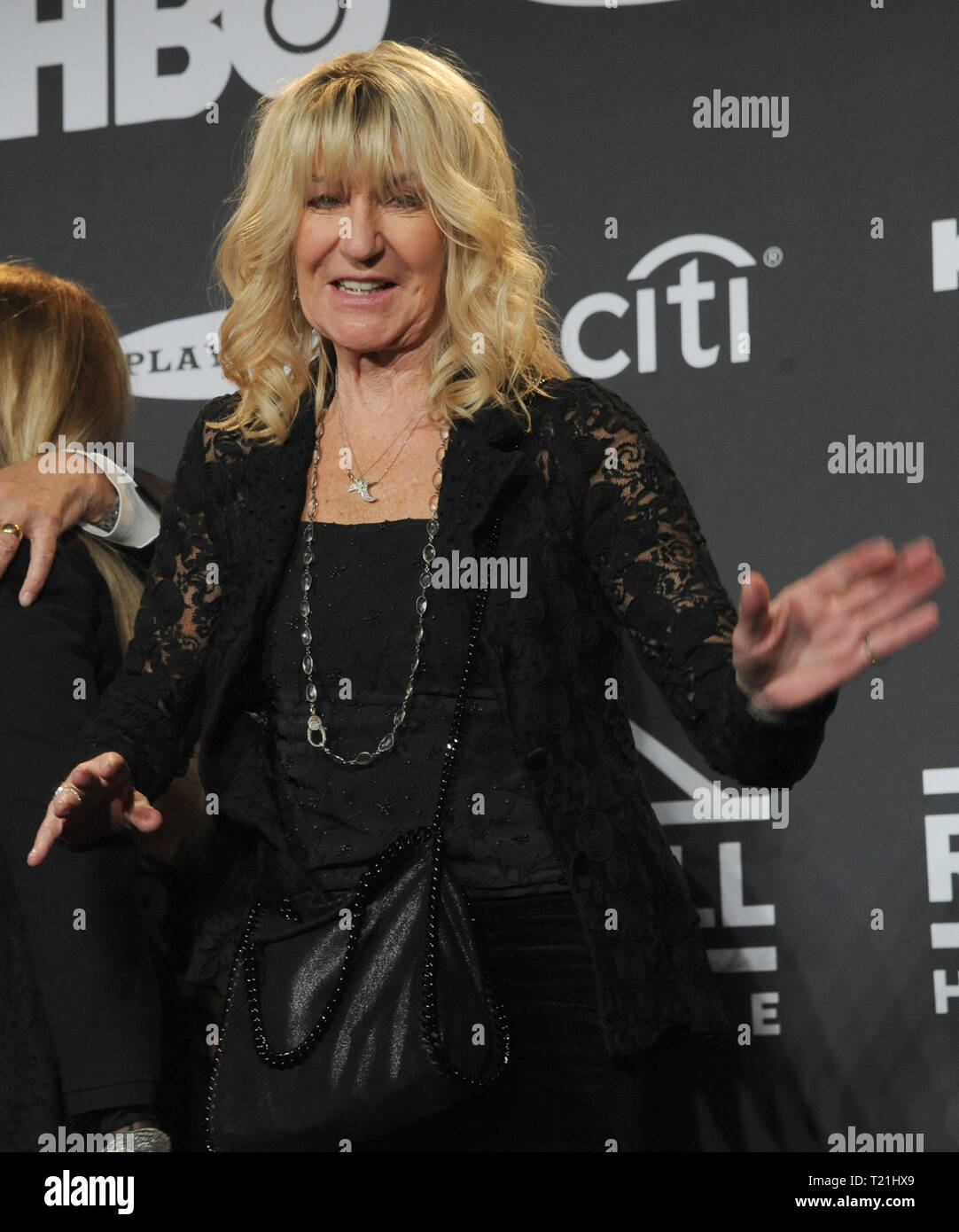 New York, NY, USA. 29th Mar, 2019. Christine McVie at the 2019 Rock N ...