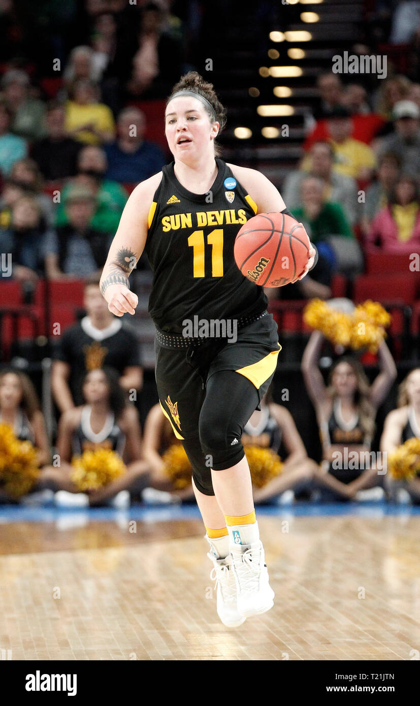 March 29, 2019: Arizona State Sun Devils guard Robbi Ryan (11) during ...