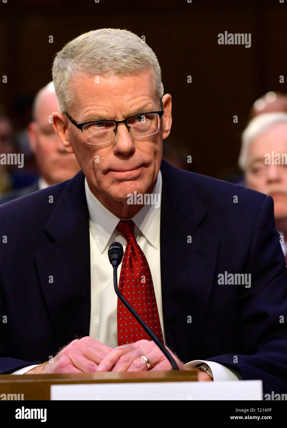 Washington, United States. 27th Mar, 2019. Calvin Scovel, Inspector ...