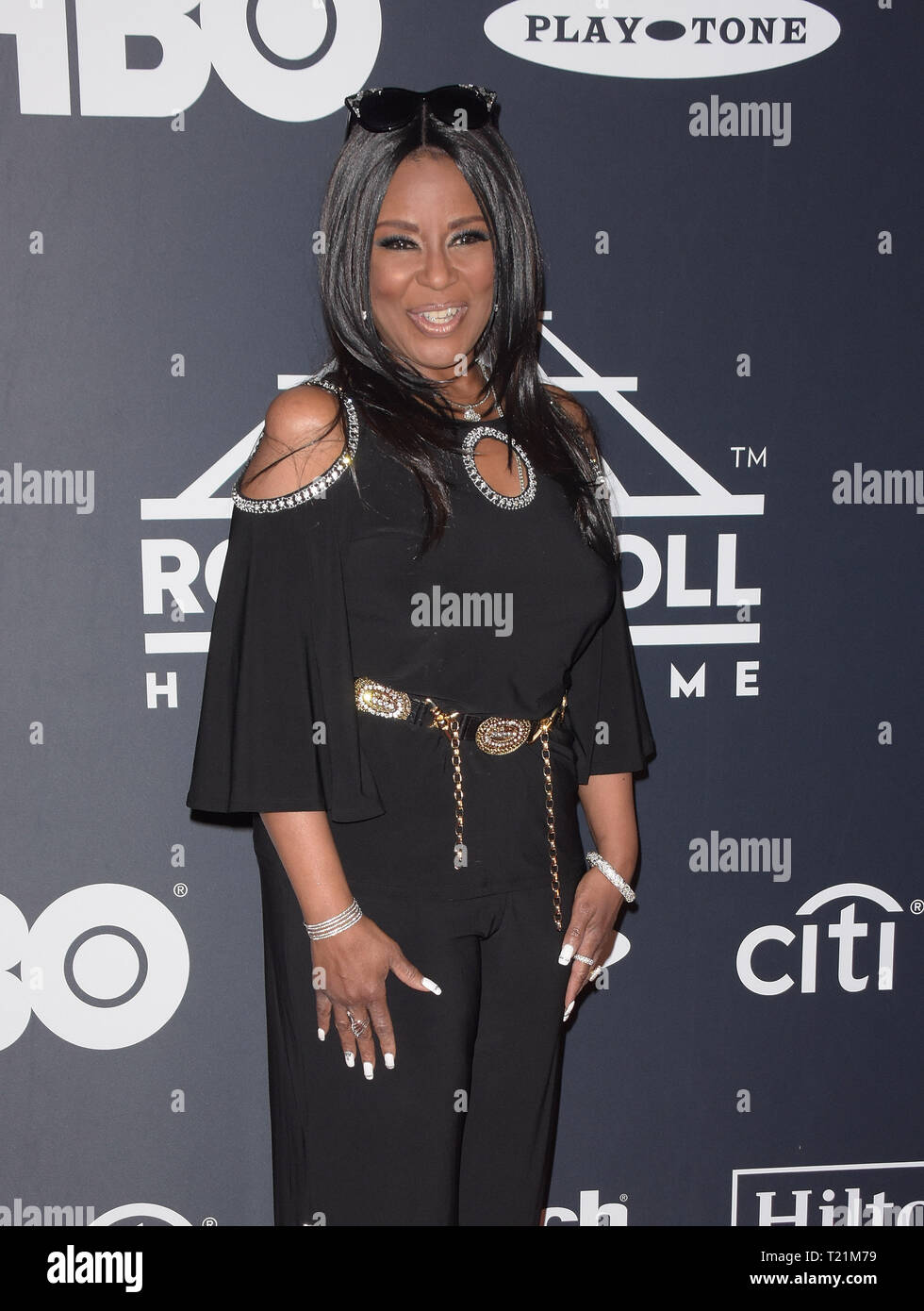 NEW YORK, NEW YORK - MARCH 29: Angela attends the 2019 Rock & Roll Hall ...