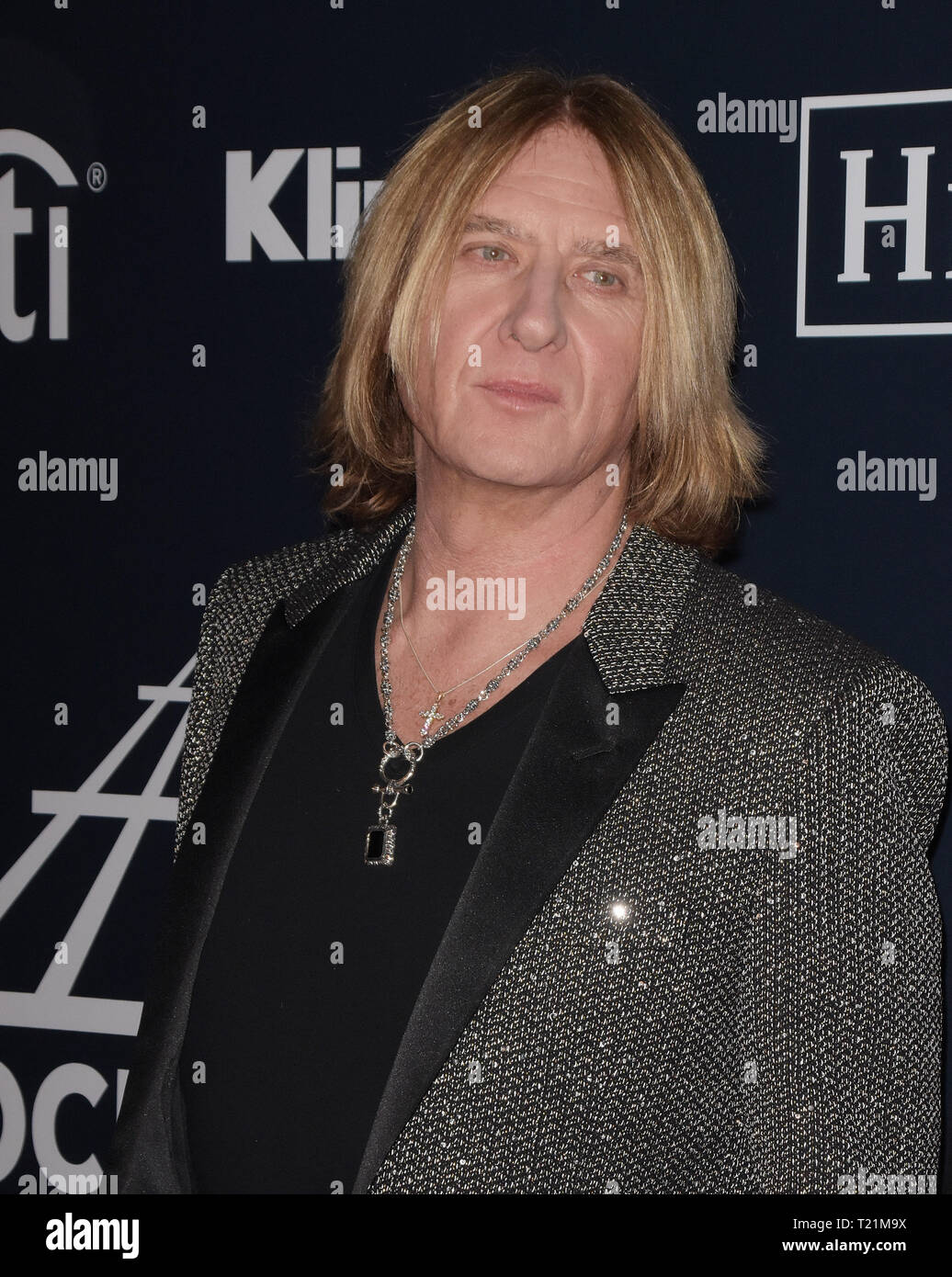 NEW YORK, NEW YORK - MARCH 29: Joe Elliot of Def Leppard attends the ...