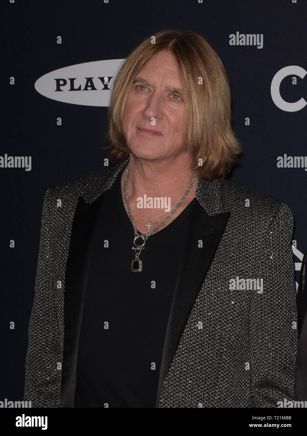 NEW YORK, NEW YORK - MARCH 29: Joe Elliot of Def Leppard attends the ...