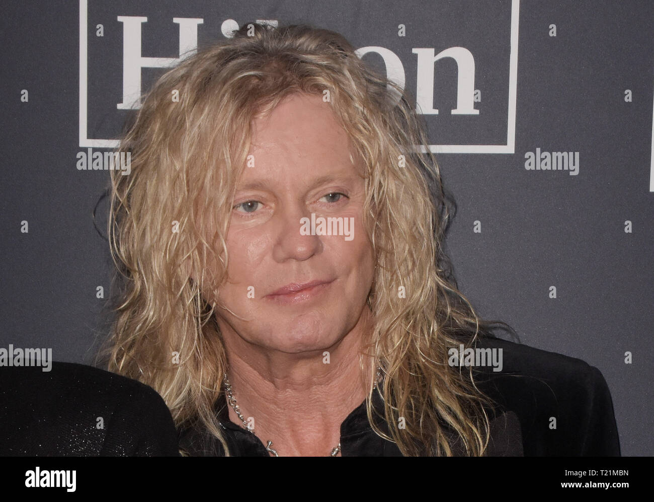 NEW YORK, NEW YORK - MARCH 29: Rick Savage of Def Leppard attends the ...