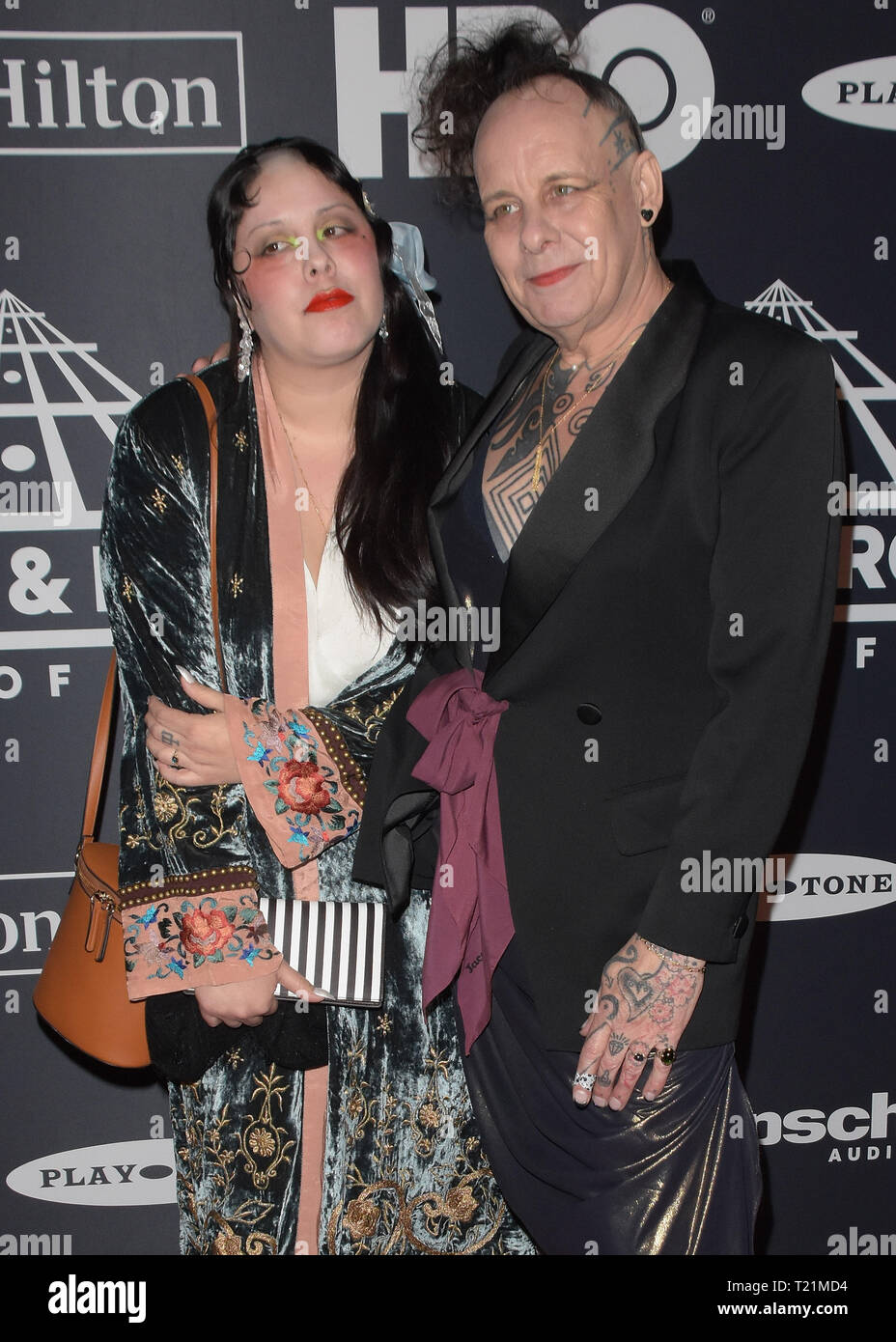 NEW YORK, NEW YORK - MARCH 29: Pearl Thompson attends the 2019 Rock ...