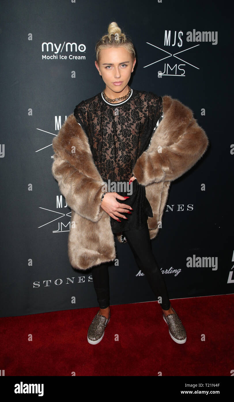 LOS ANGELES CA March 29: Matt Sarafa, Attend The Autumn/ Winter 2019 ...