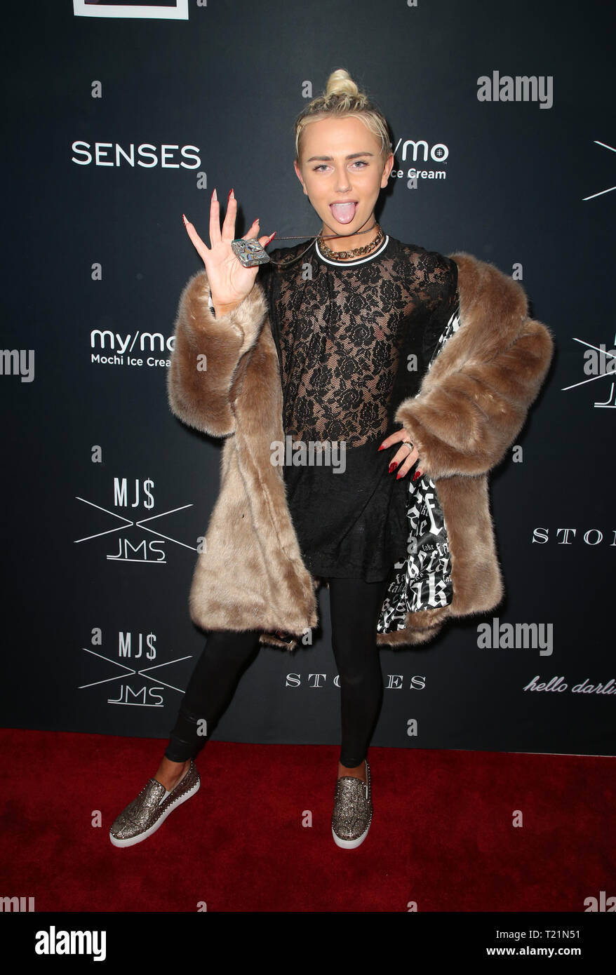 LOS ANGELES CA March 29: Matt Sarafa, Attend The Autumn/ Winter 2019 ...