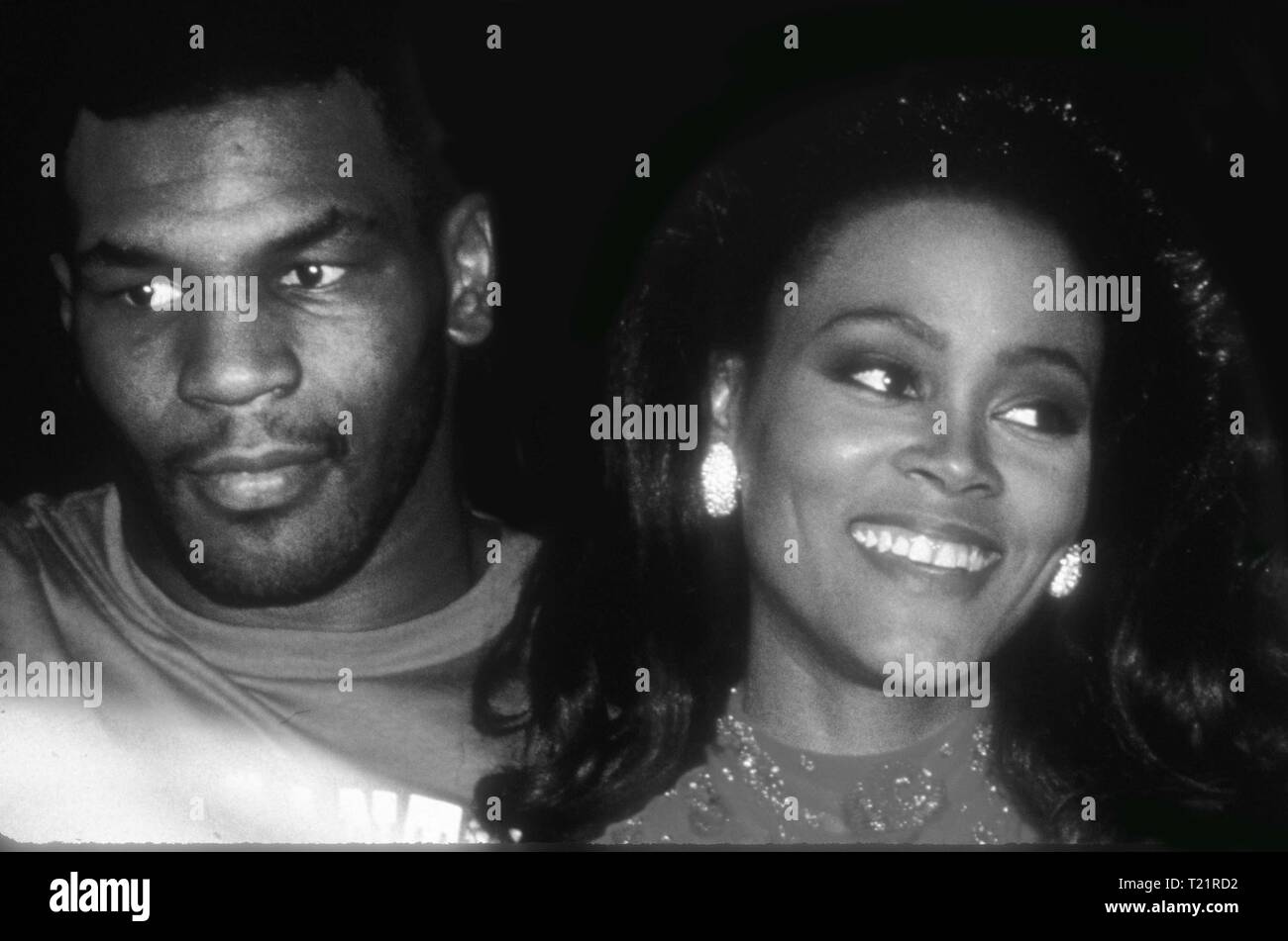 New York City, USA. 01st Jan, 2005. Mike Tyson and Robin Givens 1989 ...