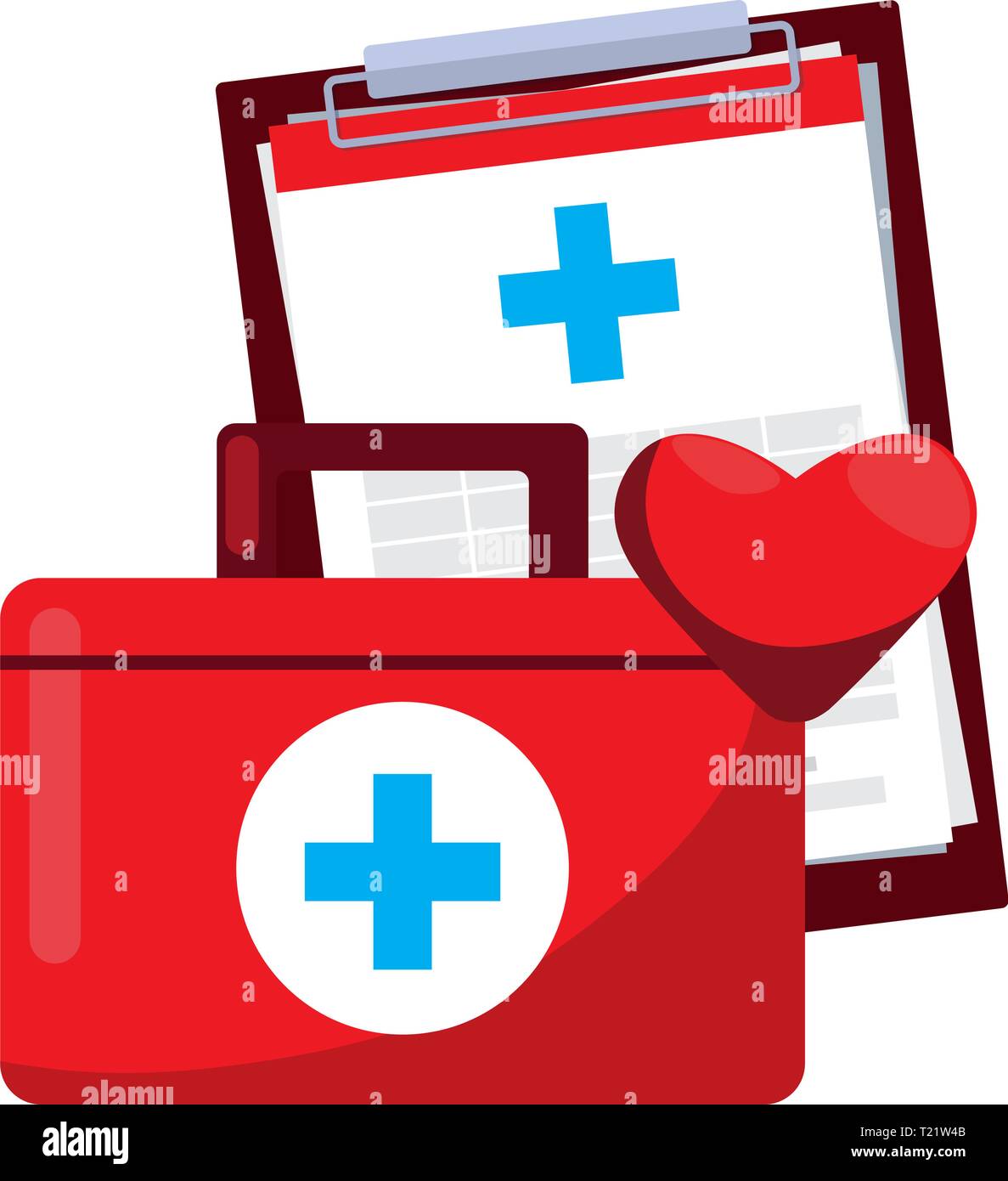 medical order checklist and medicine icons vector illustration design ...