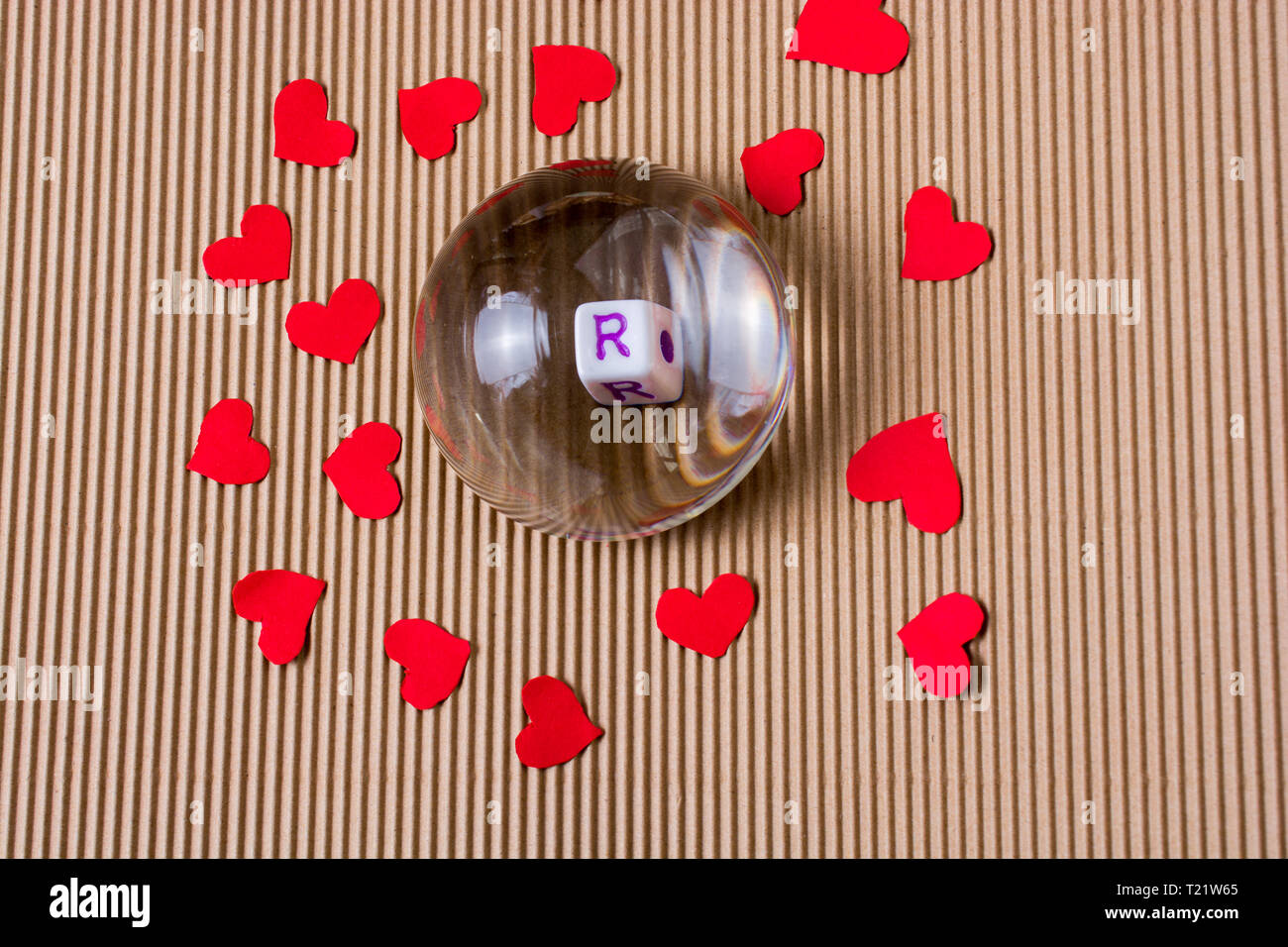 Alphabet R And S In Heart