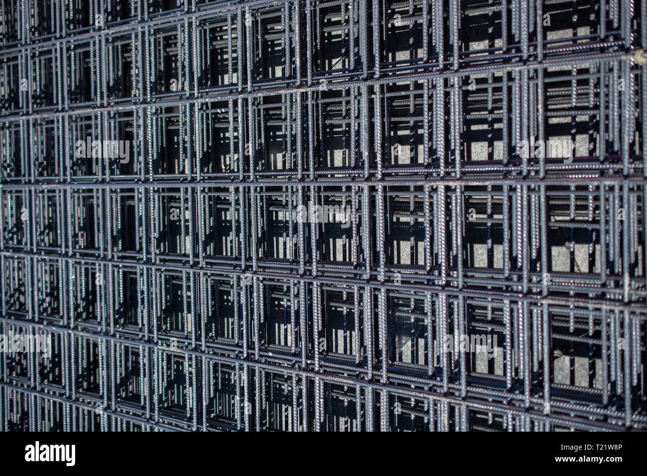 Iron bars reinforcement concrete bars for construction Stock Photo - Alamy