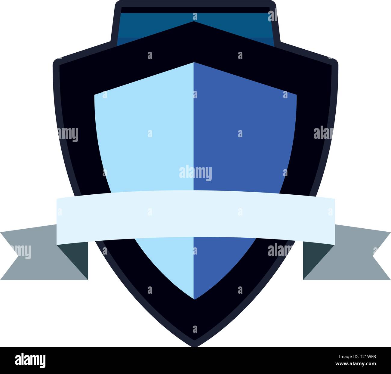 emblem badge empty template on white background vector illustration ...