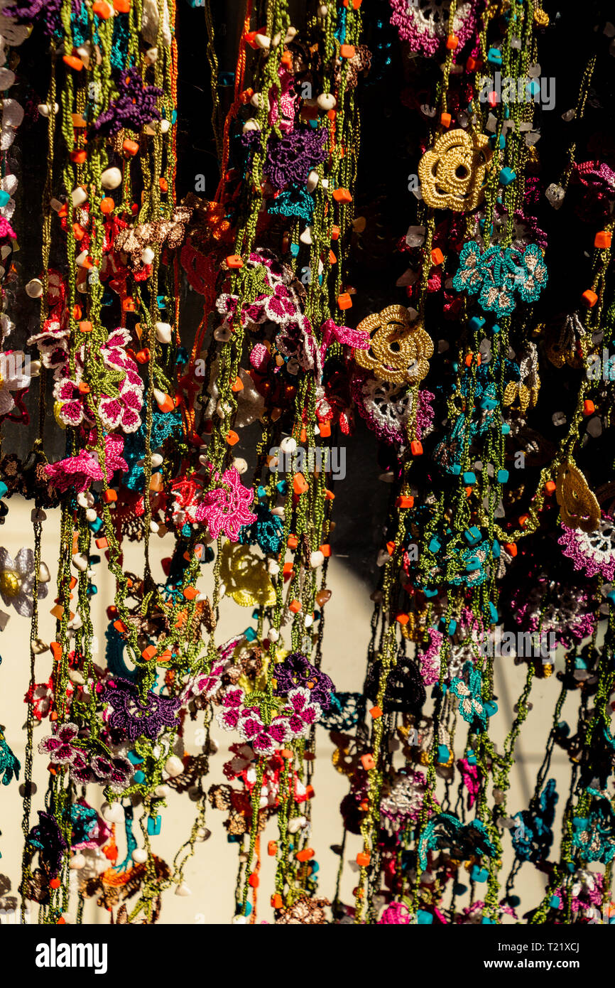 Turkish colorful needle work embroidery flowers as background Stock ...