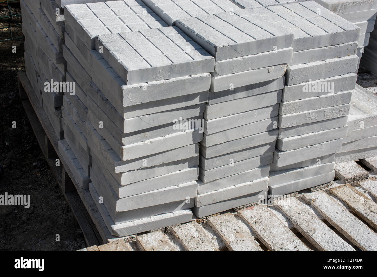 Marble tiles pile hi-res stock photography and images - Alamy